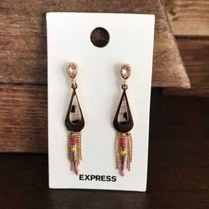 Express | Jewelry | Gold Dangle Earrings | Poshmark